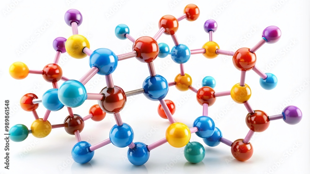 Chemical structure of sucrose formula displayed on a white background ...