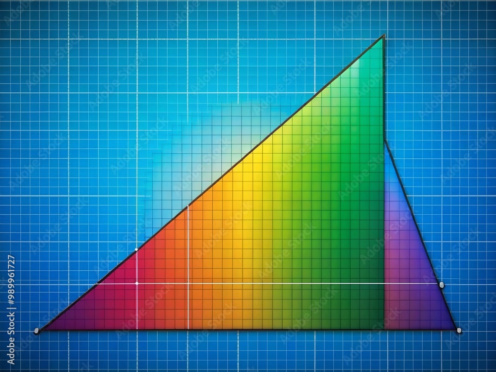 Right Triangle Diagram Illustrating Pythagorean Theorem with Labeled ...