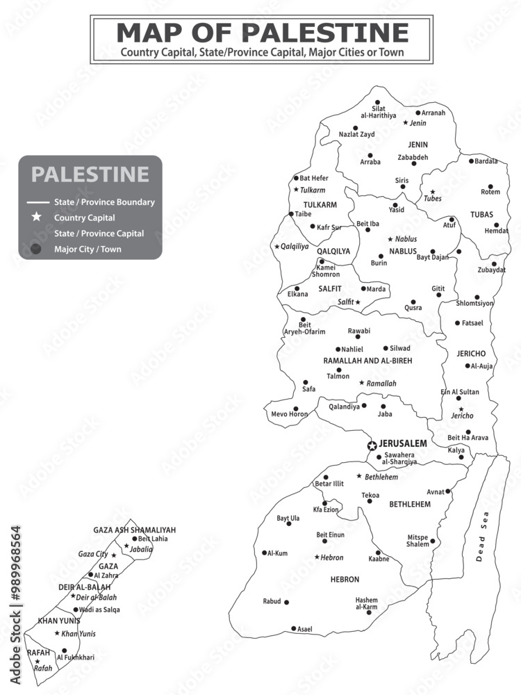 Geography Political map. Political map of country with capital ...