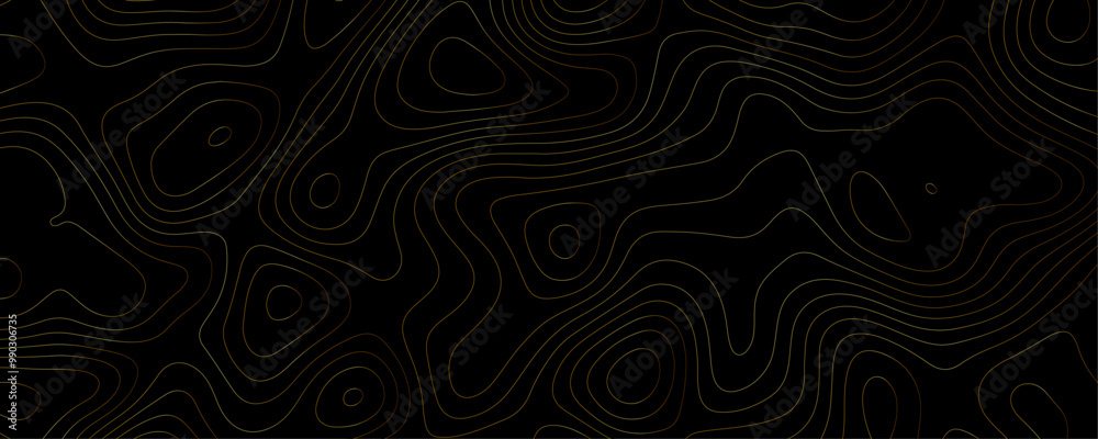 Topography topology contour map texture tiles design vector format ...