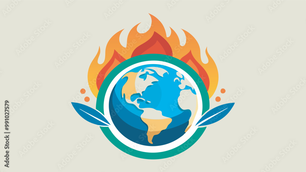 Symbolic Earth image conveys urgency of global warming and need for ...