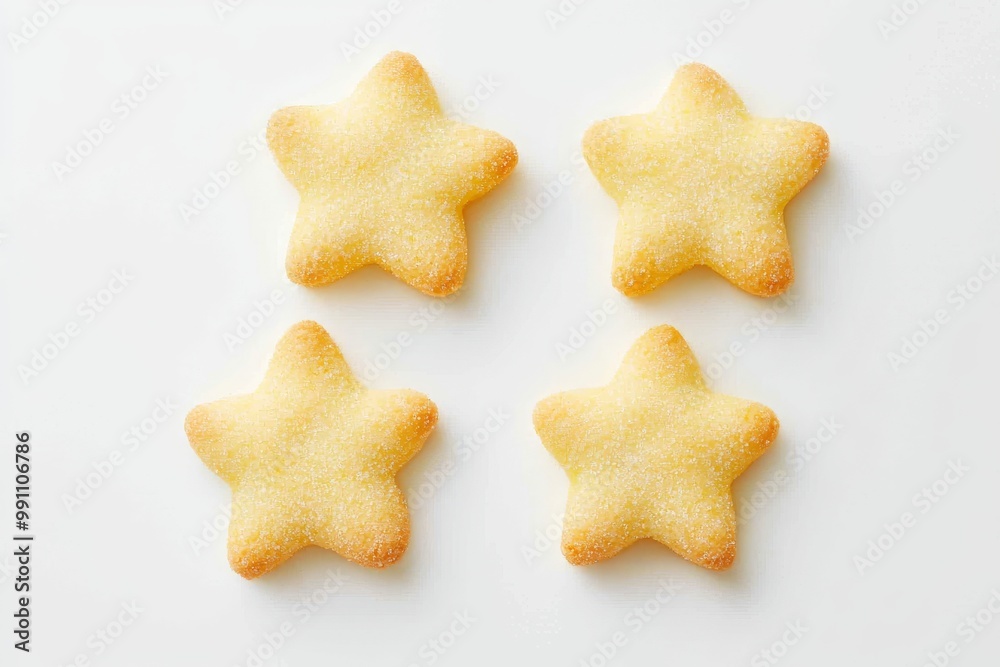 Hand made cardboard star symbol representing a positive or negative ...