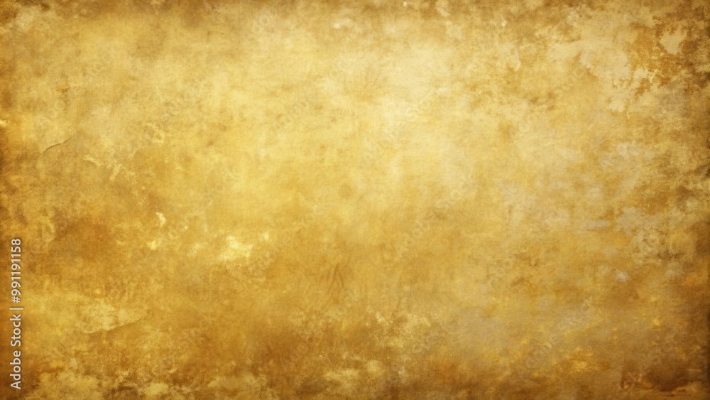 Vintage distressed gold background with old faded paper texture Stock ...
