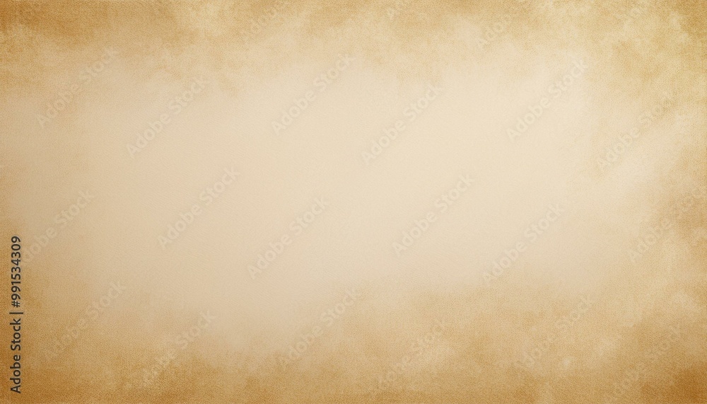 light brown paper background design with soft white center and grunge ...
