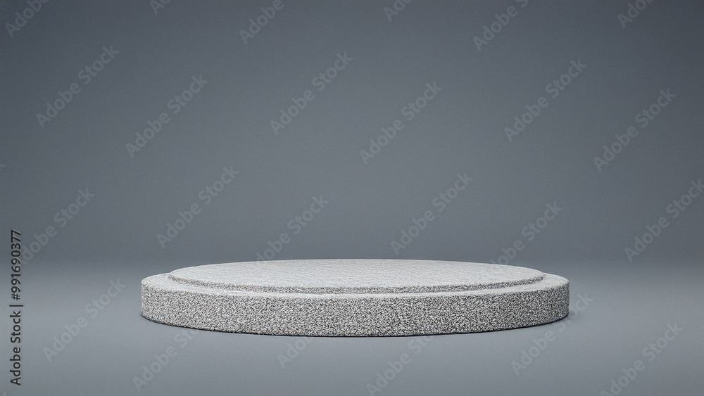 Minimalistic and elegant granite stone catwalk backgrounds for product ...