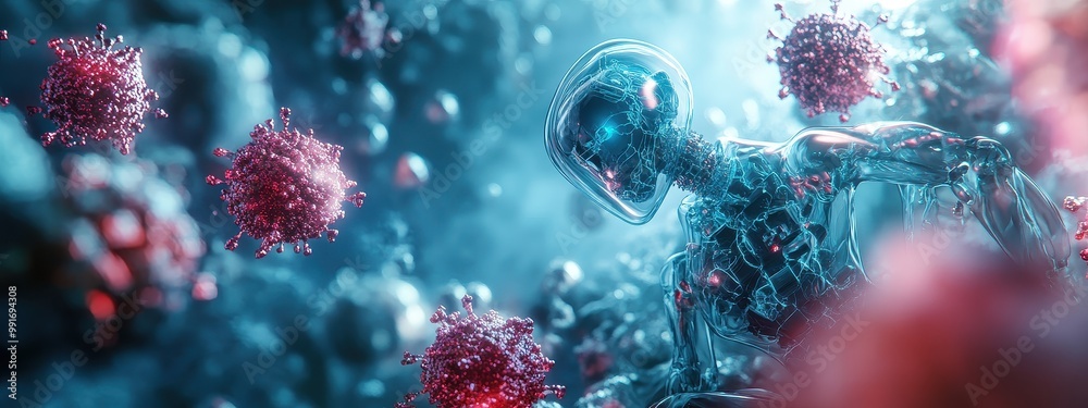 Nano robot nanotechnology nanomedicine medicine nanorobot future machine nanobot technology ...