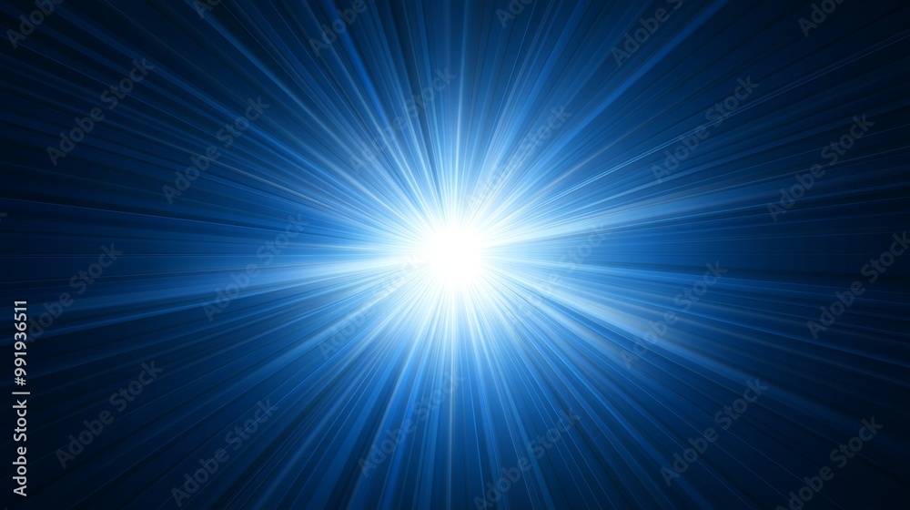 An animated starburst background with radiant beams Stock Illustration ...