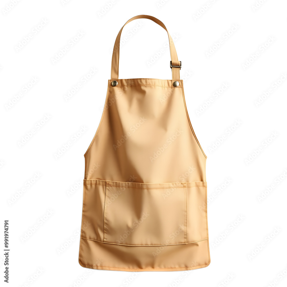 Chef apron with ultra layer isolated on transparent background with ...