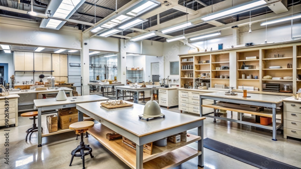 Behind-the-scenes look at a museum conservation lab where artifacts are ...