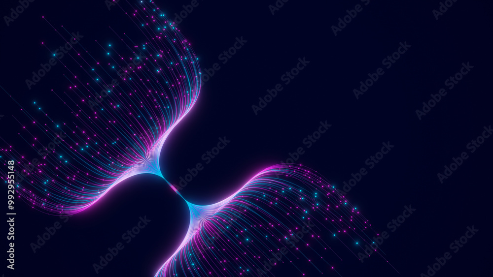 Big data artificial intelligence machine learning neural network flow ...