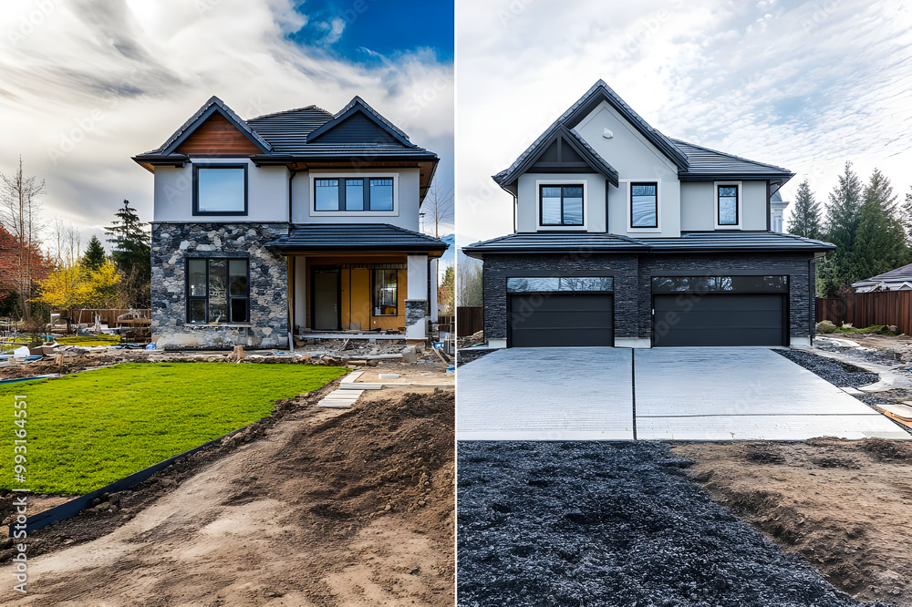 House renovation project showcases a significant transformation from an ...