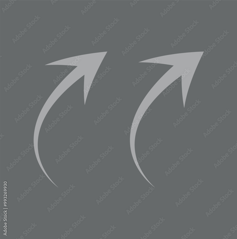 Hand drawn thin line arrows set. Arrow icon. Doodle arrow. Collection ...