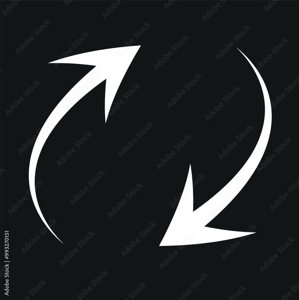 Hand drawn thin line arrows set. Arrow icon. Doodle arrow. Collection ...