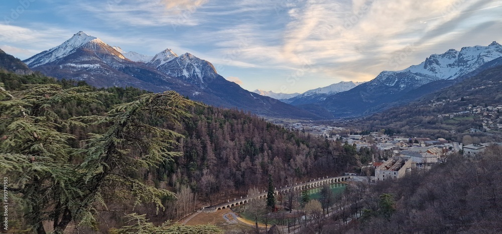 historical center of Briançon is a UNESCO World Heritage site, renowned ...