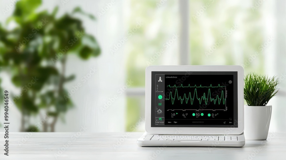 Digital fetal monitor with wireless capabilities and a sleek, easytouse ...