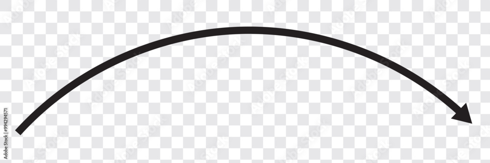 Curved arrow icons. curved arrows. arrow symbol collection. vector. eps ...