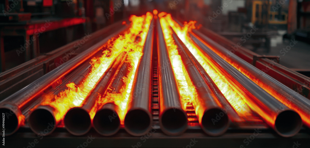 Steelmaking, thermal furnaces, metallurgy, heavy industry, pipe making ...