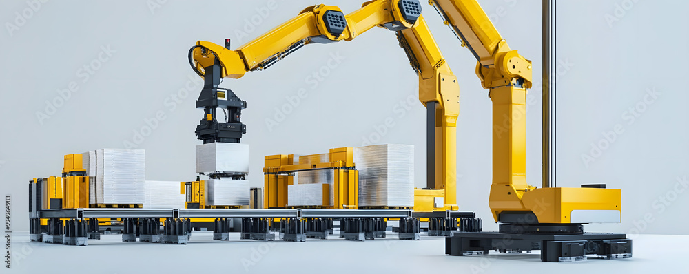 "Automated Assembly Line: Robotic Efficiency in Modern Manufacturing ...