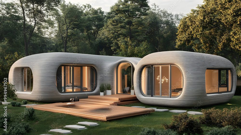 "Futuristic Eco-Home: Redefining Sustainable Living with Modern Design ...