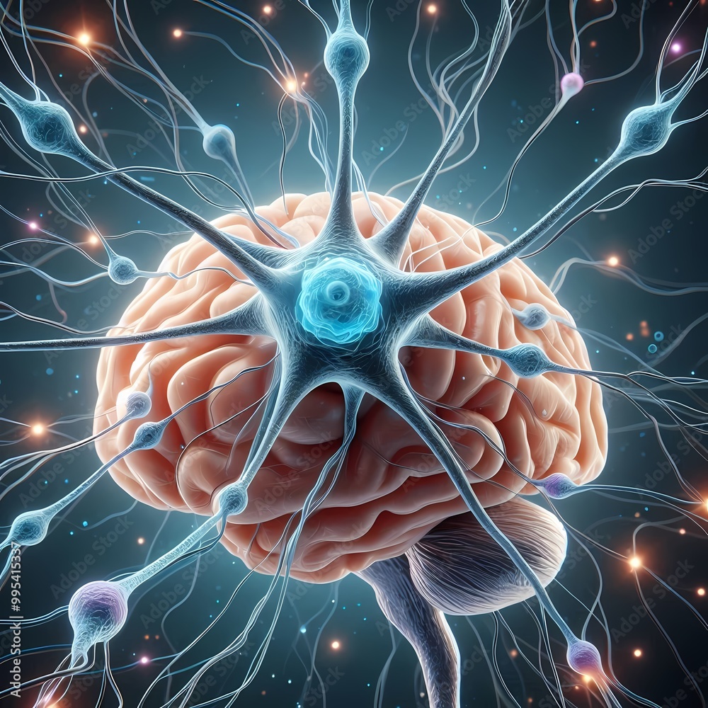Explore neurotransmitter receptors, neural system function, and nervous anatomy in 3D brain ...