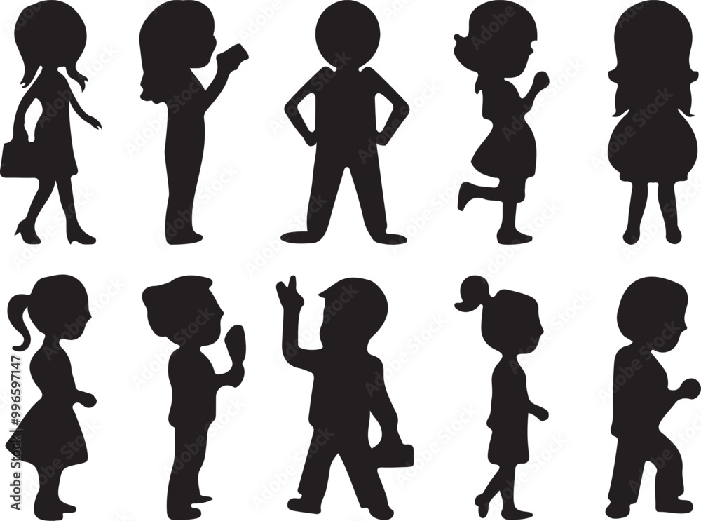 Stickman Stick Man People Person Poses Postures Standing Walking ...