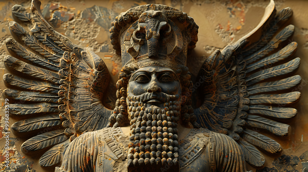 Ancient Sumerian Gods old anunnaki structure of Anunnaki. Enlil, Enki ...