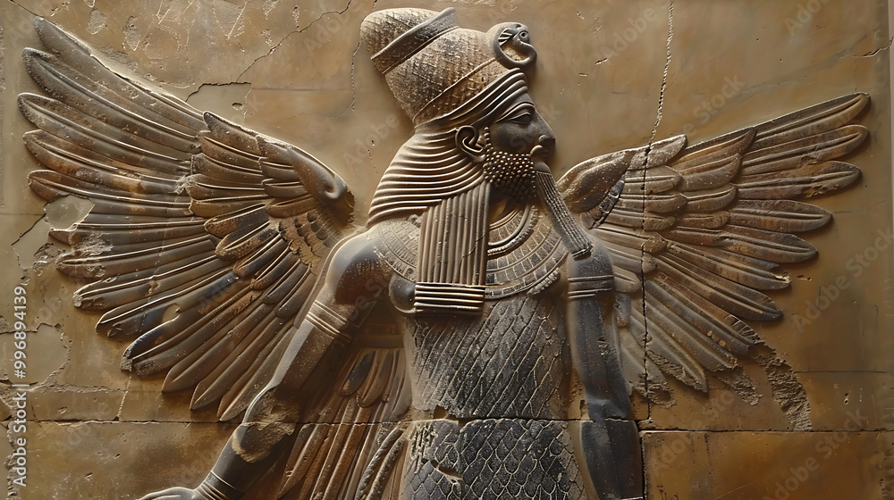 Ancient Sumerian Gods old anunnaki structure of Anunnaki. Enlil, Enki ...