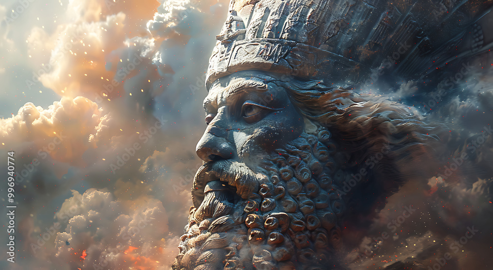 Ancient Sumerian Gods old anunnaki structure of Anunnaki. Enlil, Enki ...