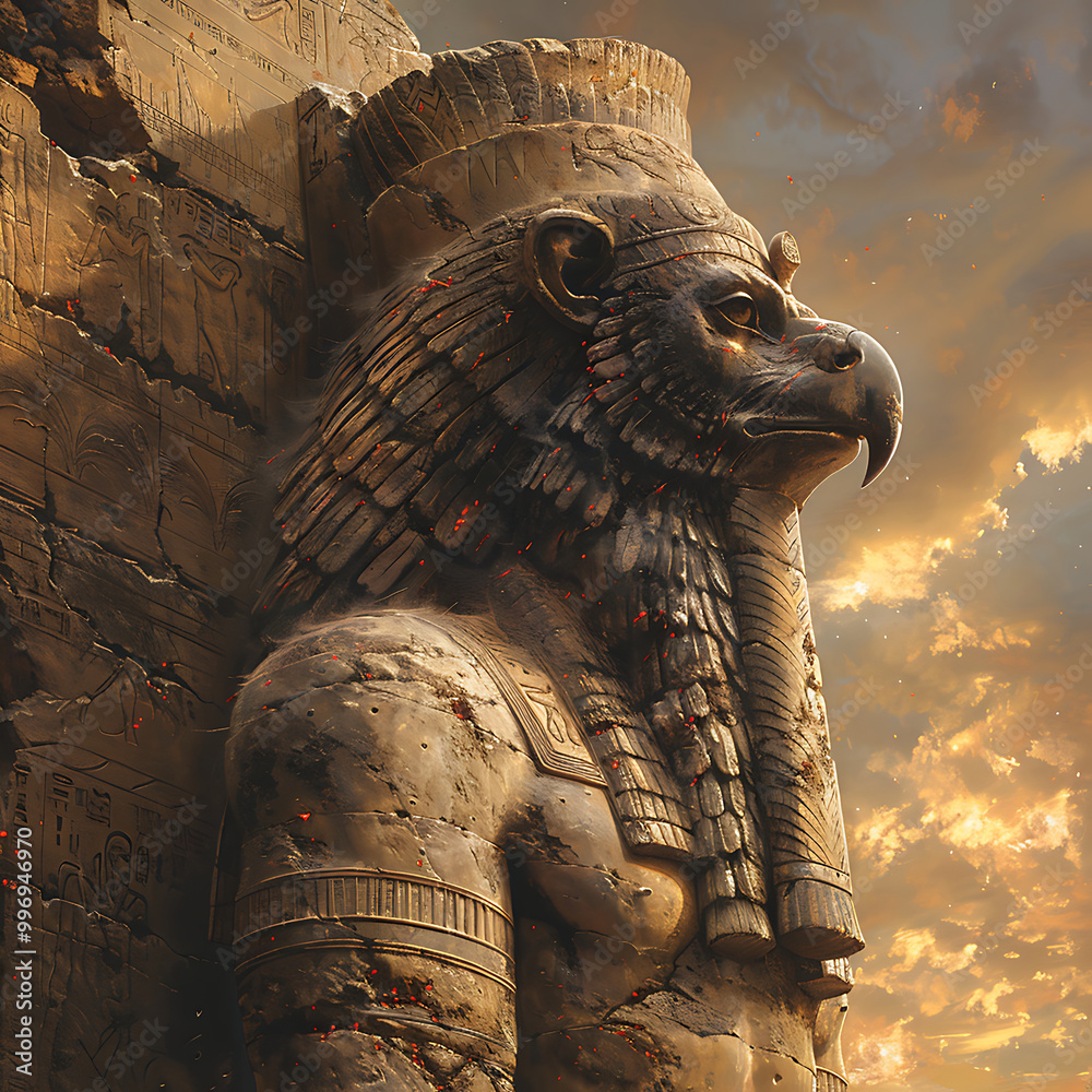 Fotografie Ancient Sumerian Gods old anunnaki structure of Anunnaki ...