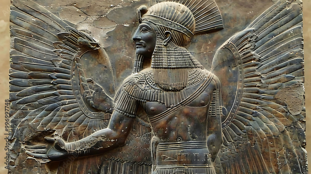 Ancient Sumerian Gods old anunnaki structure of Anunnaki. Enlil, Enki ...