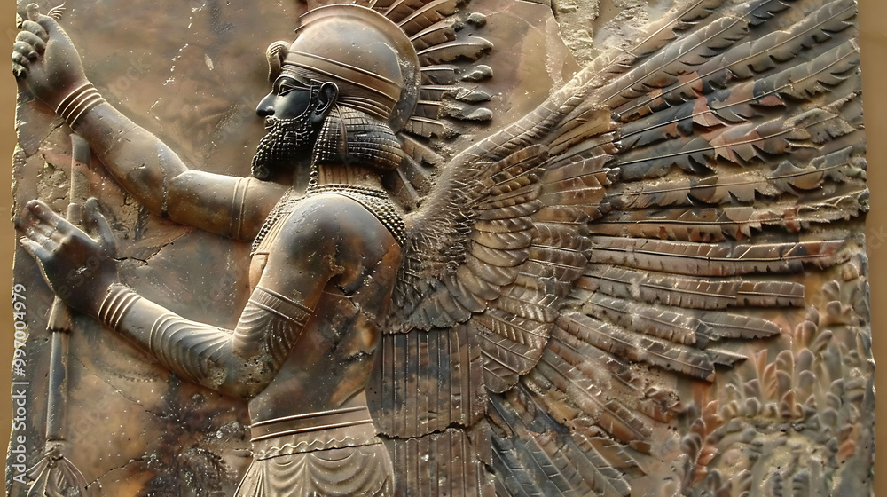 Ancient Sumerian Gods old anunnaki structure of Anunnaki. Enlil, Enki ...