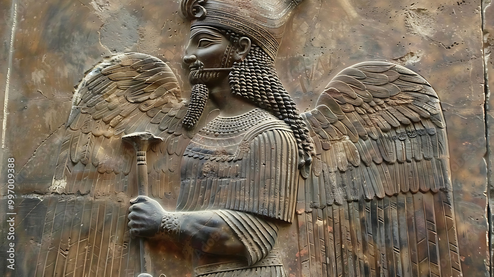 Ancient Sumerian Gods old anunnaki structure of Anunnaki. Enlil, Enki ...