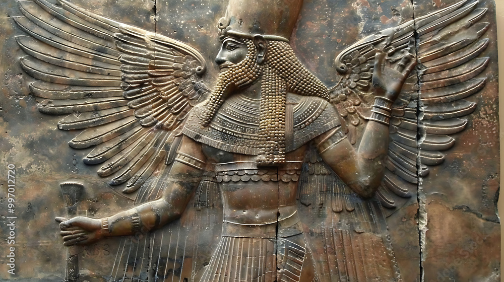 Ancient Sumerian Gods old anunnaki structure of Anunnaki. Enlil, Enki ...