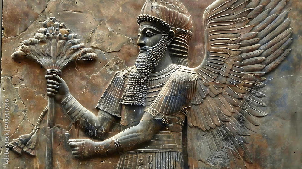 Ancient Sumerian Gods old anunnaki structure of Anunnaki. Enlil, Enki ...