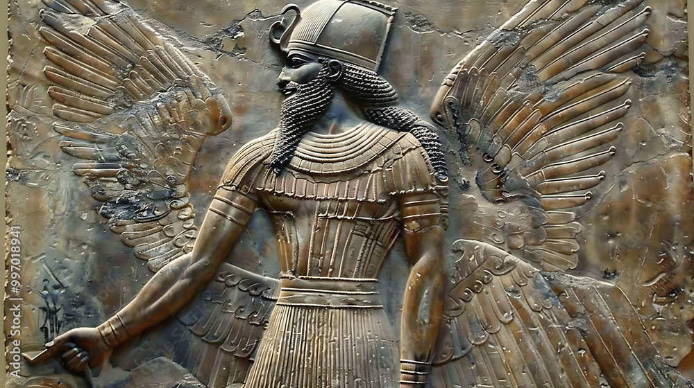 Ancient Sumerian Gods old anunnaki structure of Anunnaki. Enlil, Enki ...