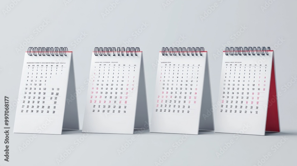 Corporate design template modern calendar 2024, calendar 2025 week ...