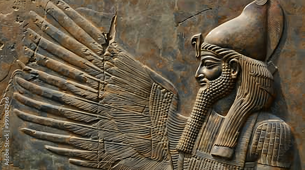 Ancient Sumerian Gods old anunnaki structure of Anunnaki. Enlil, Enki ...