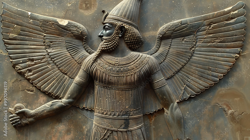 Ancient Sumerian Gods old anunnaki structure of Anunnaki. Enlil, Enki ...