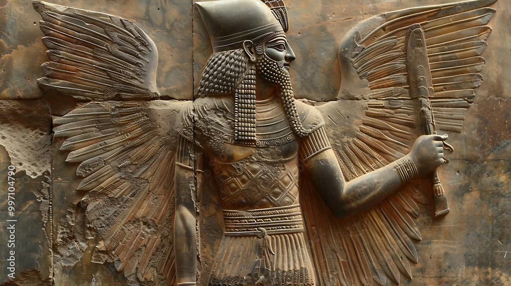Ancient Sumerian Gods old anunnaki structure of Anunnaki. Enlil, Enki ...