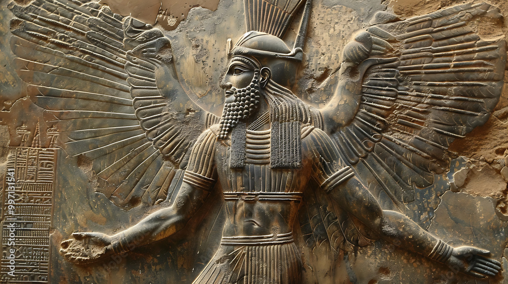 Ancient Sumerian Gods old anunnaki structure of Anunnaki. Enlil, Enki ...