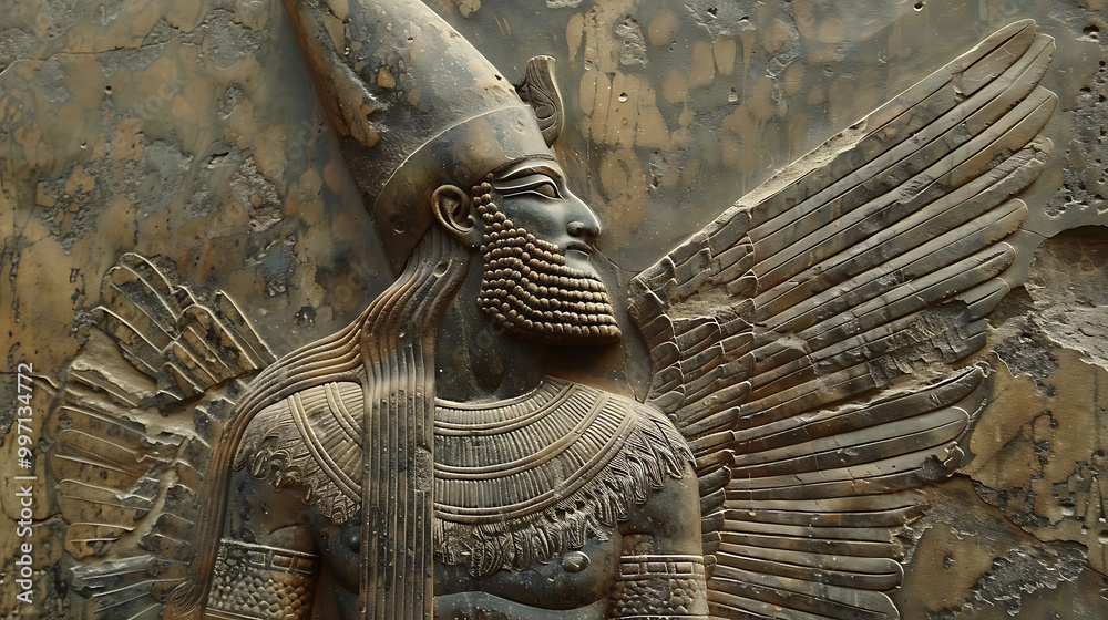 Ancient Sumerian Gods old anunnaki structure of Anunnaki. Enlil, Enki ...