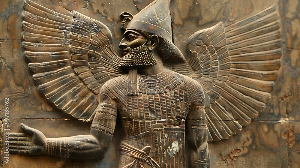 Ancient Sumerian Gods old anunnaki structure of Anunnaki. Enlil, Enki ...
