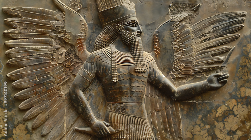 Ancient Sumerian Gods old anunnaki structure of Anunnaki. Enlil, Enki ...
