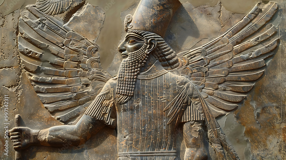 Ancient Sumerian Gods old anunnaki structure of Anunnaki. Enlil, Enki ...