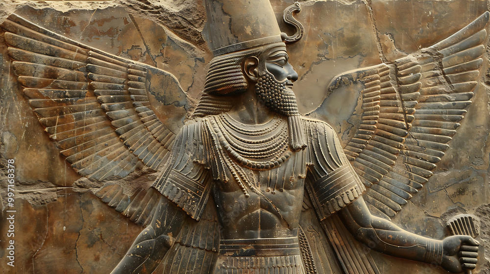 Ancient Sumerian Gods old anunnaki structure of Anunnaki. Enlil, Enki, Ea, El, Ishtar, and ...