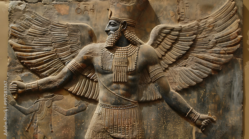 Ancient Sumerian Gods old anunnaki structure of Anunnaki. Enlil, Enki, Ea, El, Ishtar, and ...