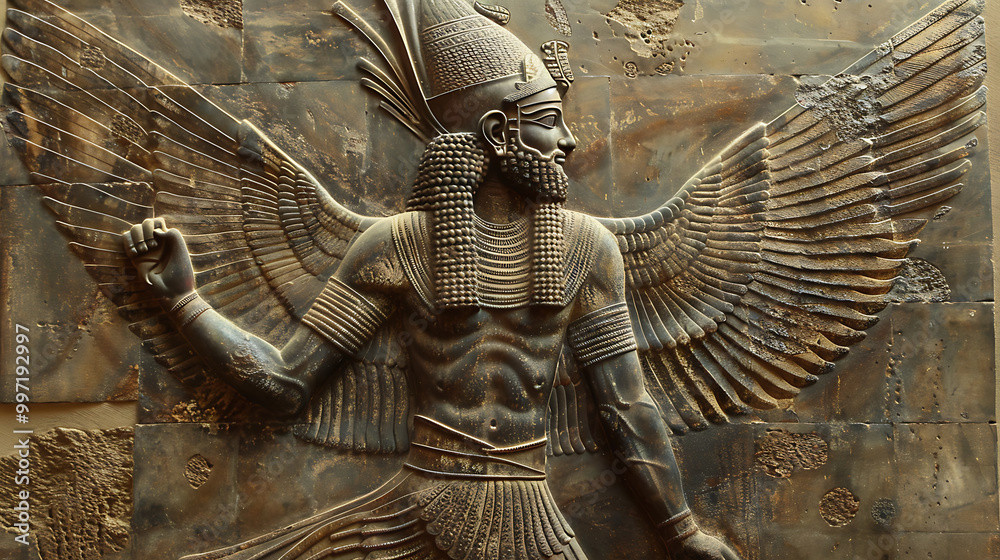 Ancient Sumerian Gods old anunnaki structure of Anunnaki. Enlil, Enki, Ea, El, Ishtar, and ...