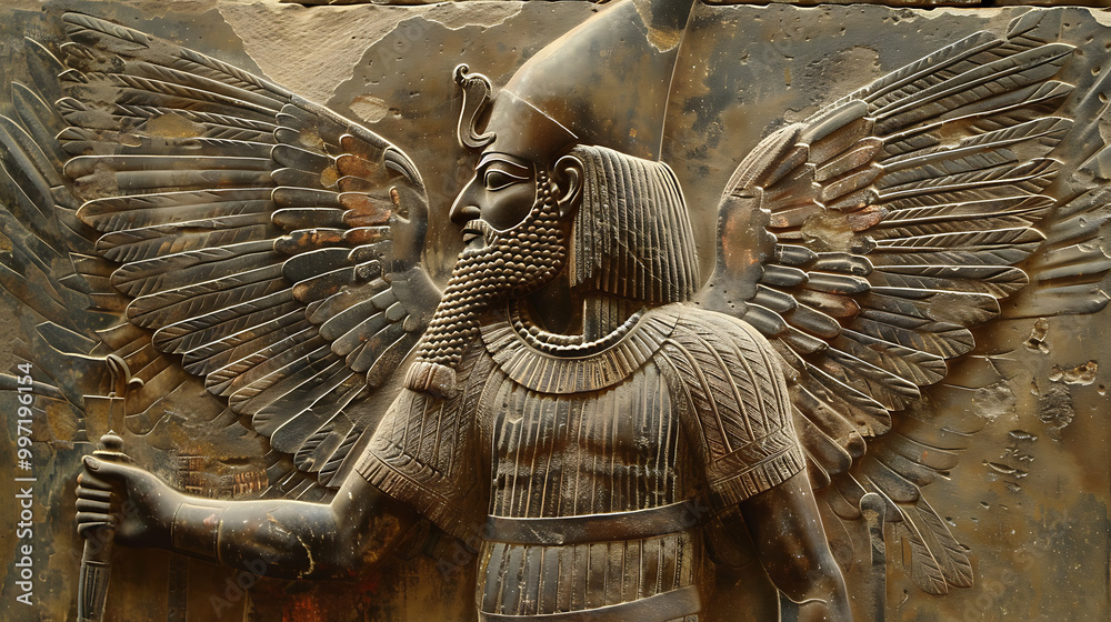 Ancient Sumerian Gods old anunnaki structure of Anunnaki. Enlil, Enki ...