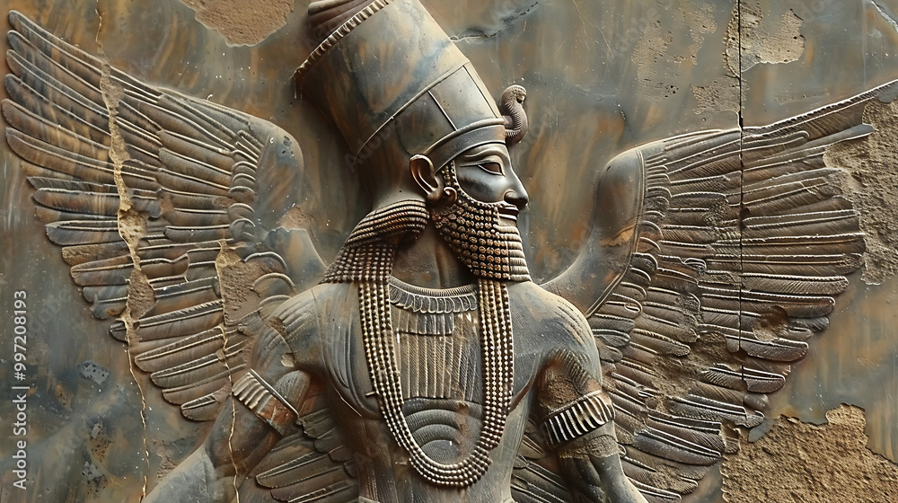 Ancient Sumerian Gods old anunnaki structure of Anunnaki. Enlil, Enki ...