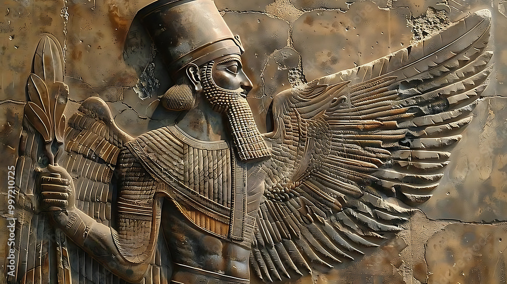 Ancient Sumerian Gods old anunnaki structure of Anunnaki. Enlil, Enki ...